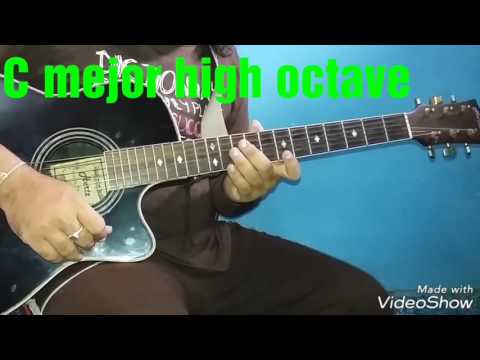 Open C-major Scale (high Octave) - Guitar Tabs - Acousterr
