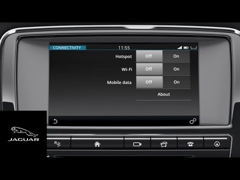 Jaguar XJ 2016 | InControl Touch Pro Connectivity