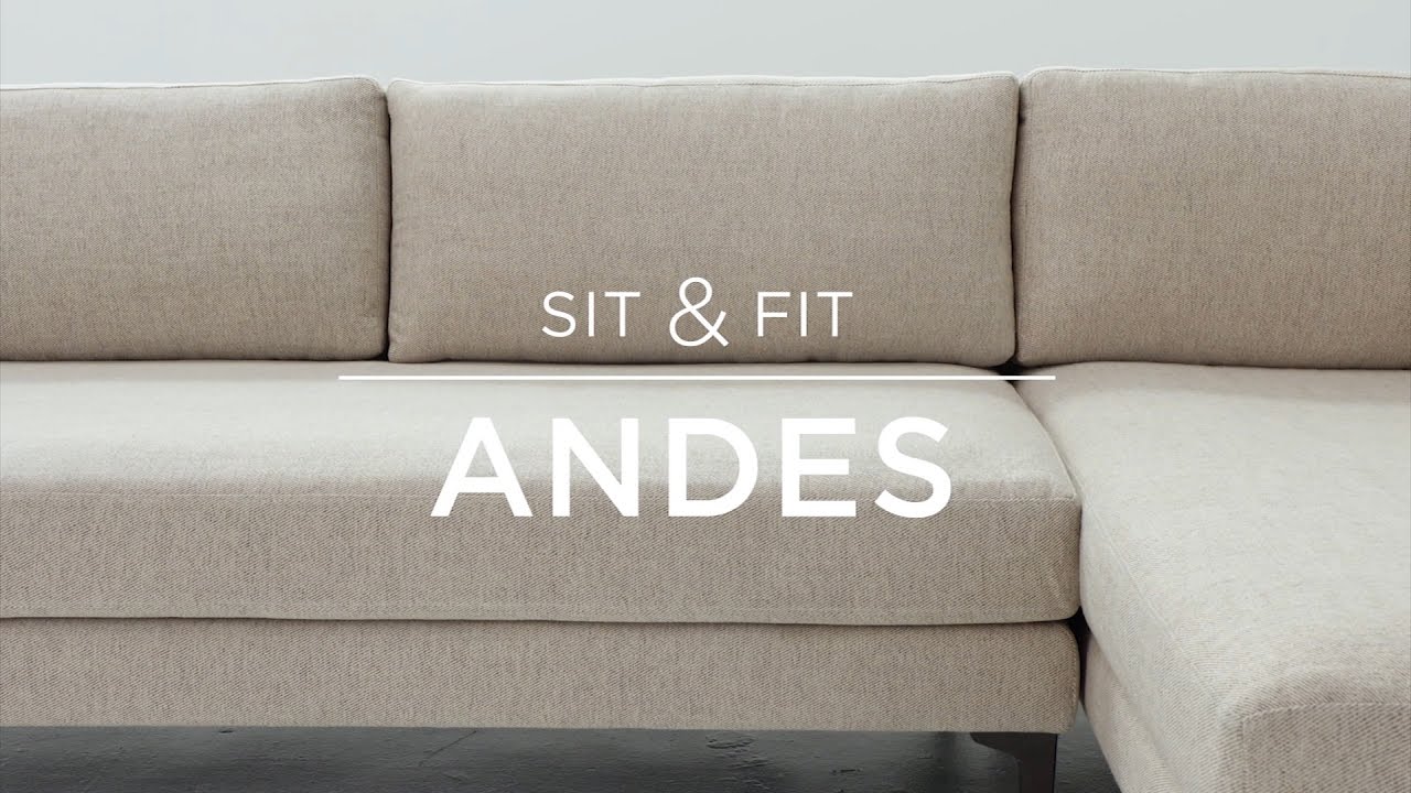 Sit & Fit: Andes Sectional