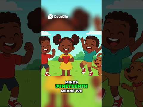 Juneteenth Clap, Play, Dance Family Fun! Happy Juneteenth Day Song for Kids #juneteenth #kidsongs