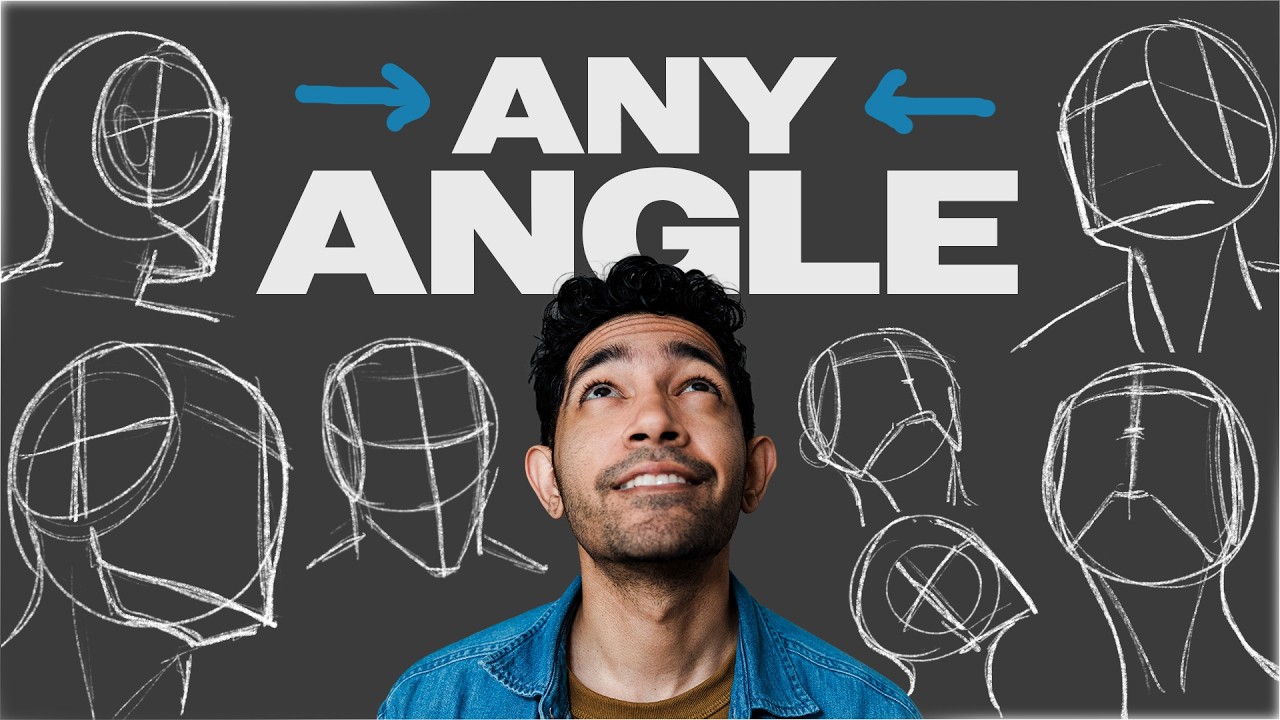 How To Draw Heads from Any Angle (7-Day Practice Routine)