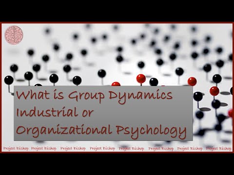 What is Group Dynamics in Industrial or Organizational Psychology