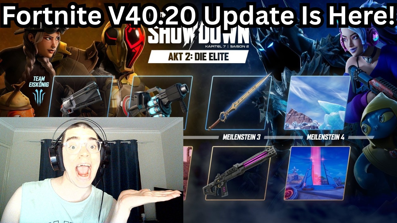 Fortnite v40.40 : Découvrez les nouveautés palpitantes des Changements ...