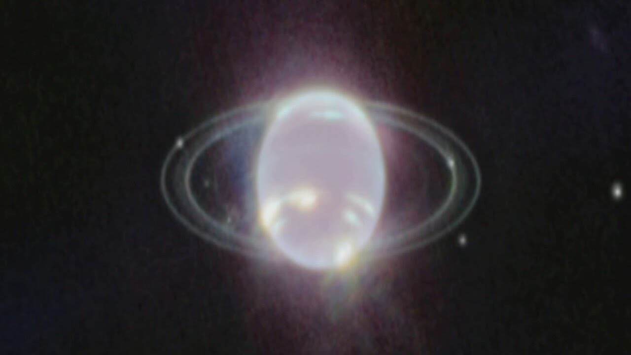 NASA releases detailed images of Neptune and its rings for the first time in three decades