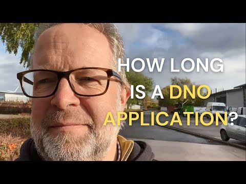How long is a DNO application?