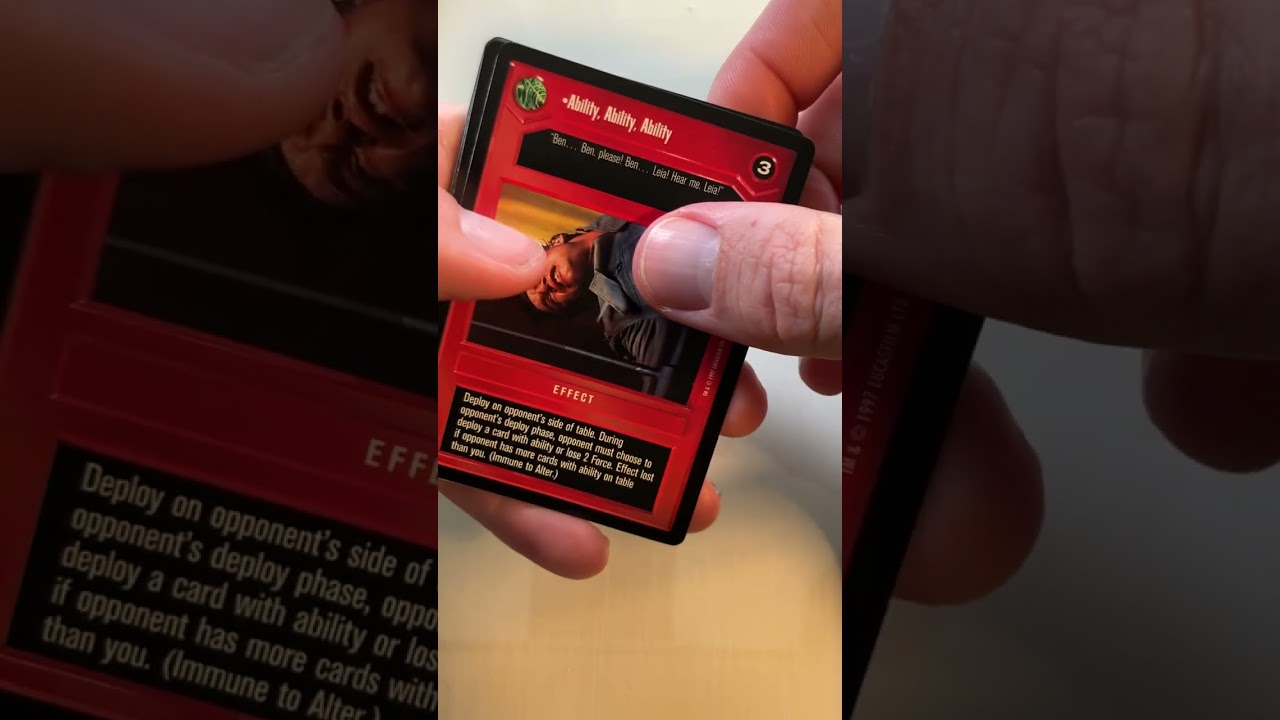 Star Wars CCG Cloud City Opening