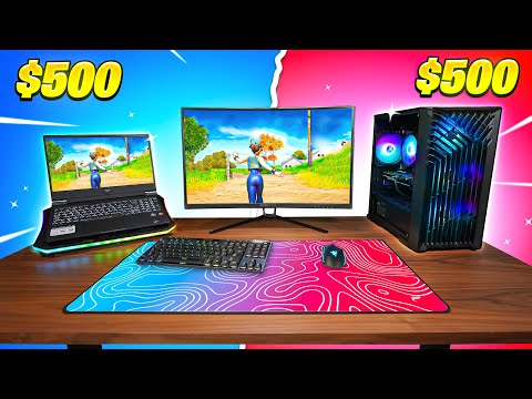 $500 Gaming Laptop vs $500 Gaming PC…
