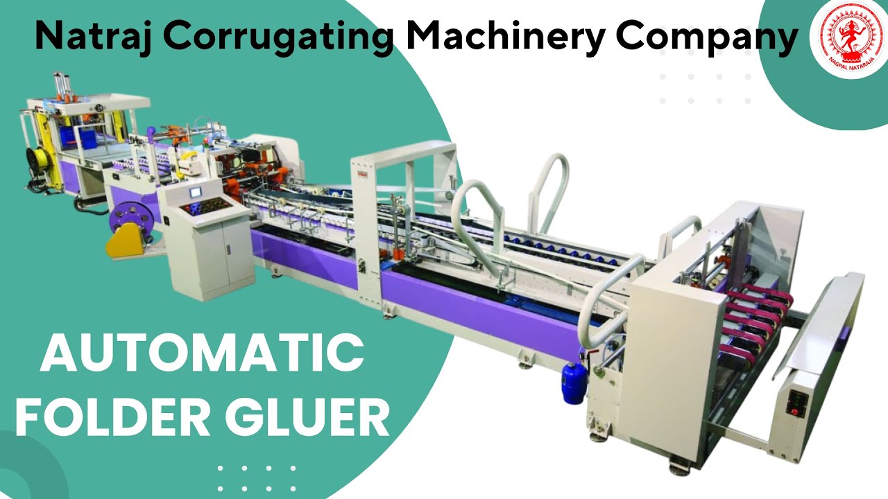 Automatic Folder Gluer Machine | High-Speed Carton Folding & Gluing by Nagpal Industries