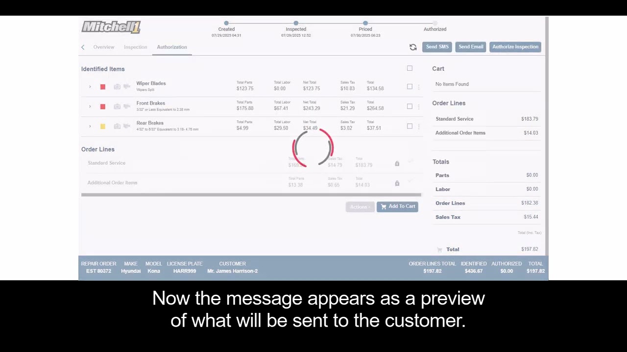 OneFlow Inspections - Customer Communication
