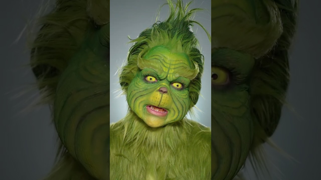 The Grinch SFX Makeup Transformation / Tutorial