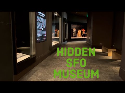 The Hidden San Francisco Airport Mini Museum - Terminal 1 SFO's best kept secret!