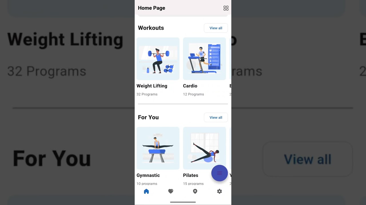 Iron Man Gym App Flutter
