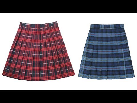 Cool Plaid Uniform Skirts For School