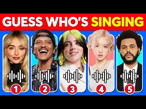 Guess Who's Singing AUTOTUNE vs NO AUTOTUNE | Sabrina Carpenter, The Weeknd, ROSÉ, Taylor Swift