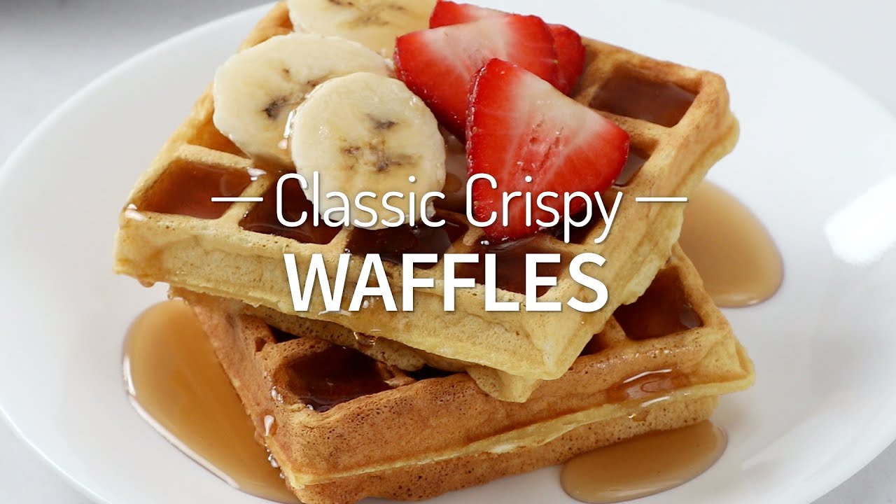 Classic Crispy Waffles