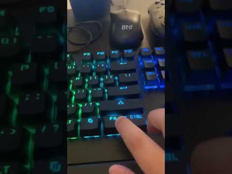 How to change your keyboard color with the onn keyboard