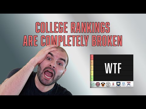 College Rankings Are BROKEN - Why you shouldn't trust university rankings