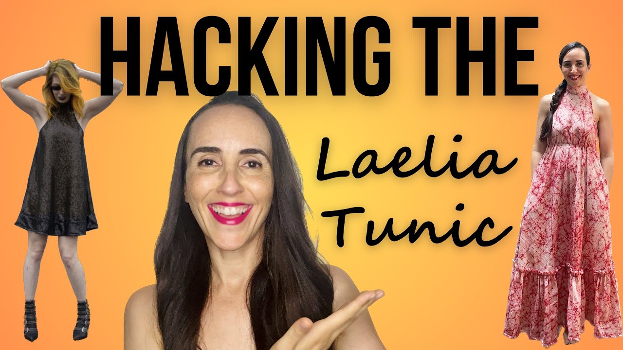Let's sew a summer maxi dress using a FREE PATTERN! | Hacking the Laelia Tunic + Valparaíso sights