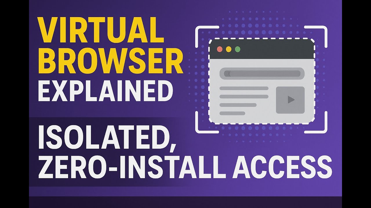 Virtual Browser Explained: Isolated, Zero-Install Access