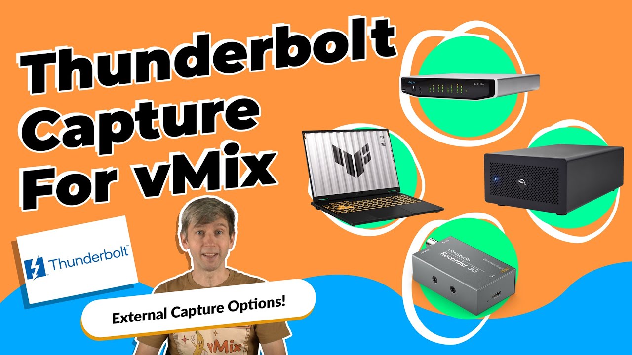 Thunderbolt Capture Devices For Live Streaming.