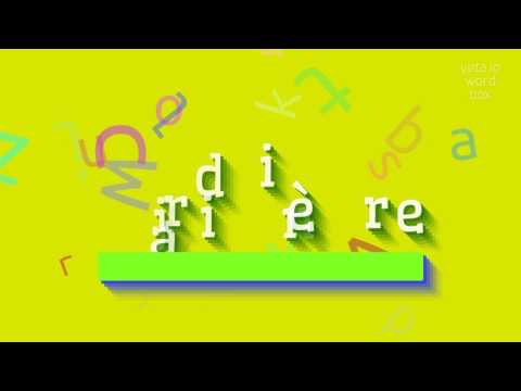 How to say "jardinière"! (High Quality Voices)