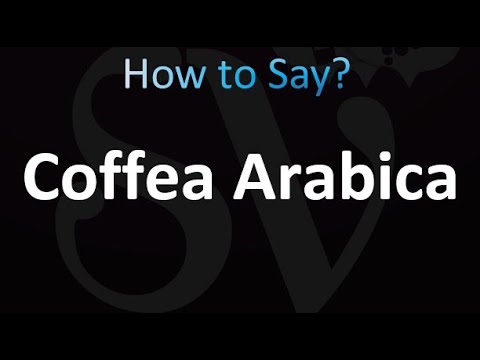 How to Pronounce Coffea Arabica (correctly!)