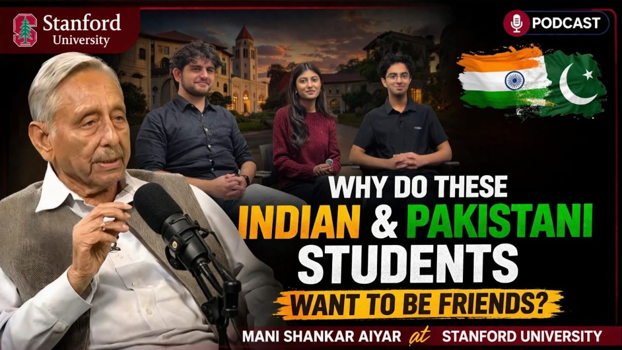 🎙️ Why Do These Indian & Pakistani Students Want to Be Friends? | at Stanford University