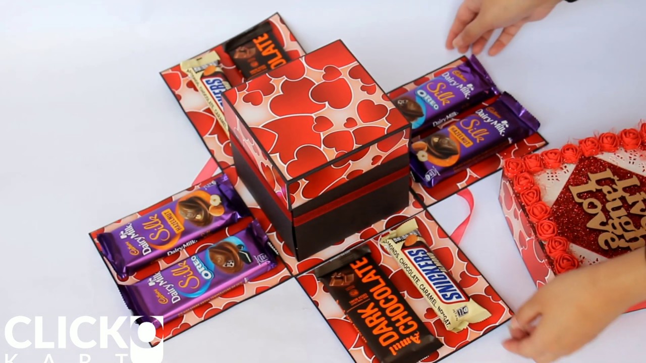 3 Layer Chocolate Explosion Box