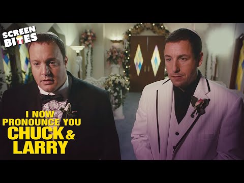 The Wedding | I Now Pronounce You Chuck & Larry | Screen Bites
