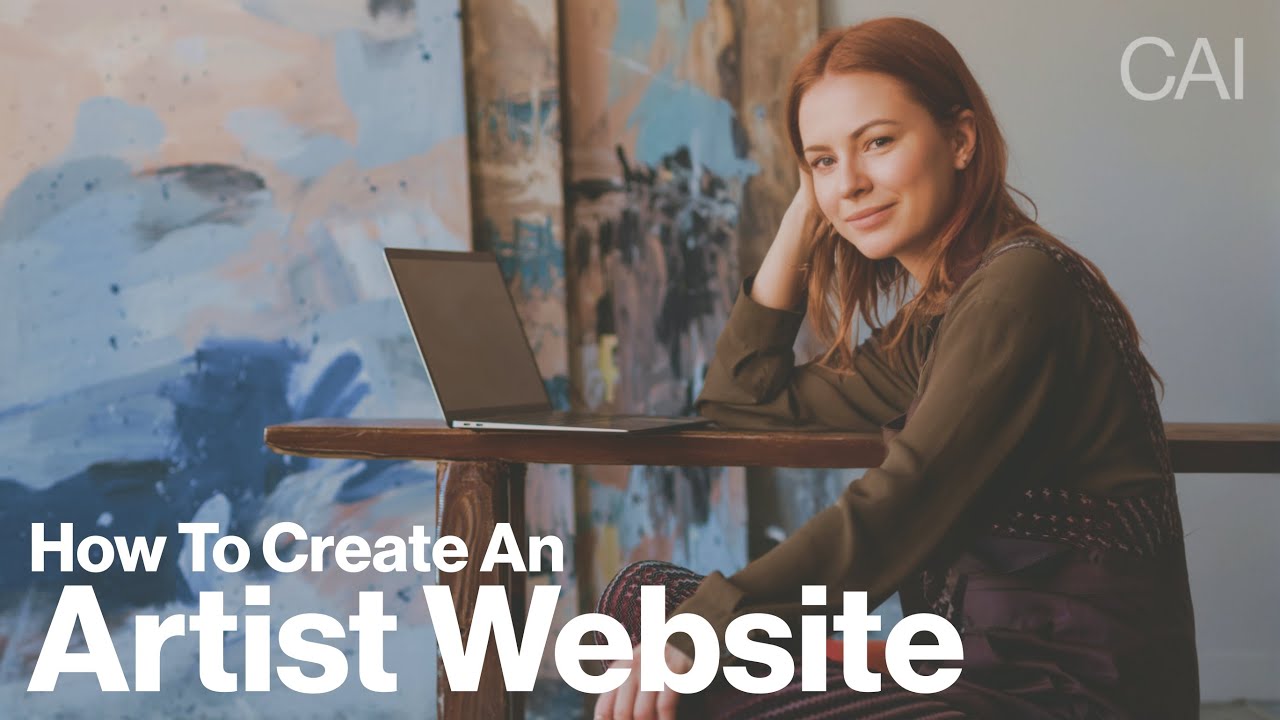 How To Create A Professional Artist Website in 2025 (Tutorial, Template & Examples)