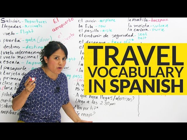 Essential Spanish Vocabulary for Travelers: Navigating the Airport ...