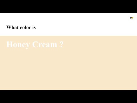 Honey Cream color #fae8ca hex color - Yellow color - Cool color fae8ca