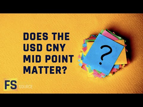 Does The USD CNY Mid Point Matter?
