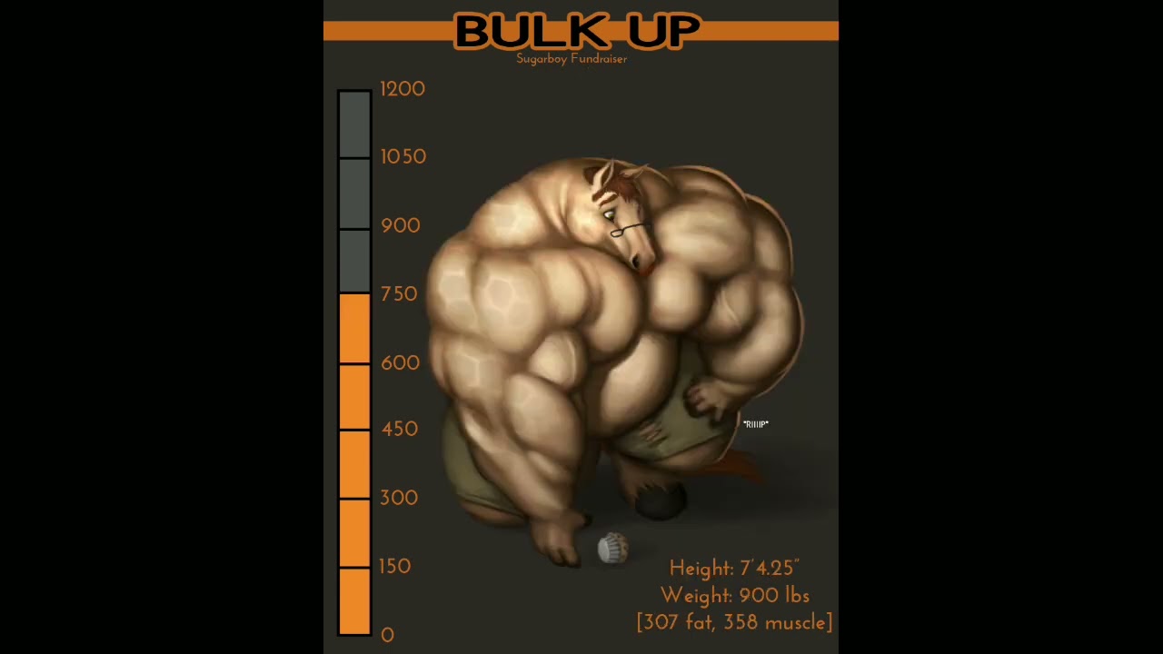 Bulk Up Sugarboy Fundraiser! - Comic by Sugarboy