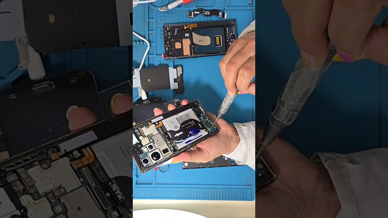 Samsung Galaxy S23ultra screen replacement samsung galaxy j7pro LCD replacement #technicianlady