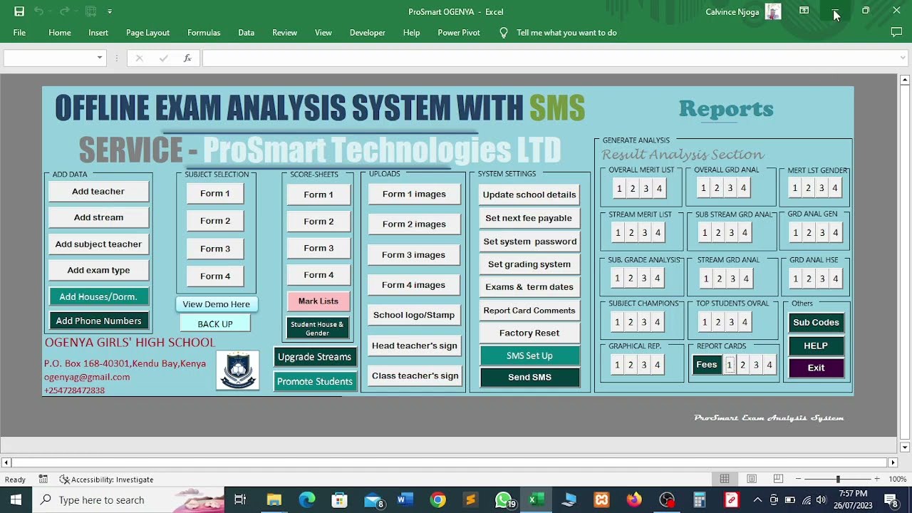 Generate Report Cards As Auto-Named PDF Files At Once And Combine All
