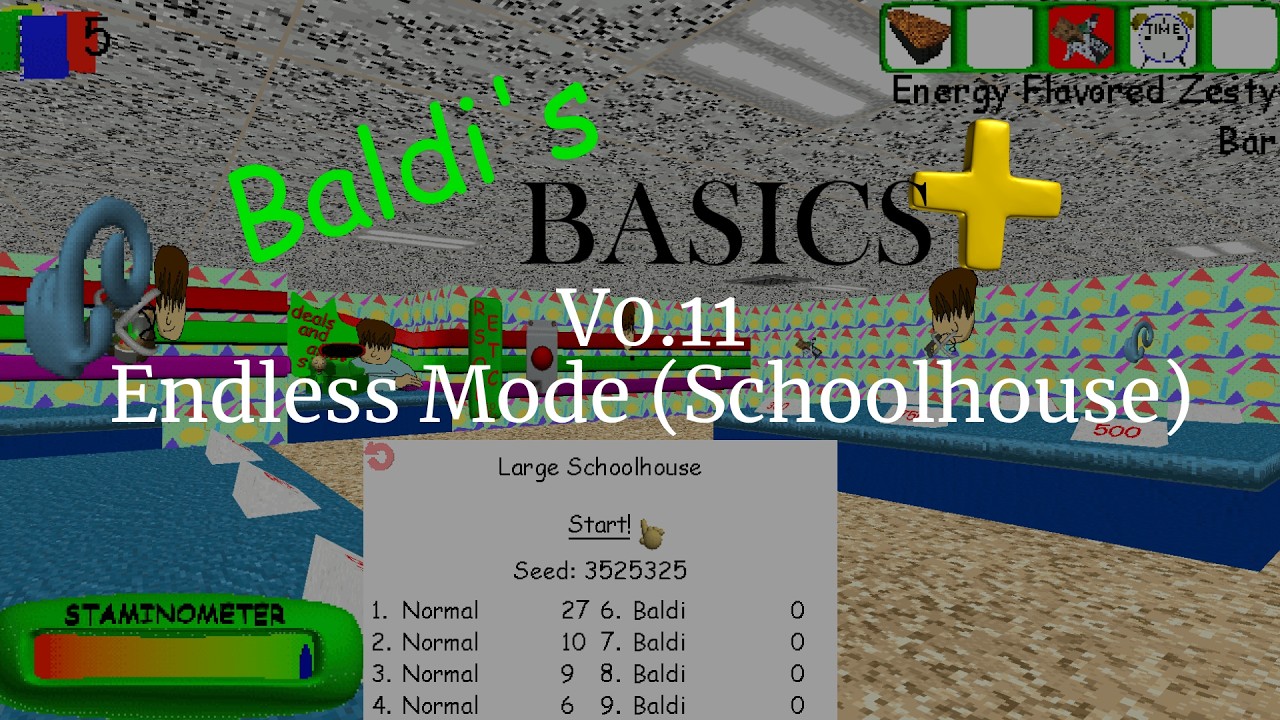 Baldi's Basics Plus V0.11 (Public Release)