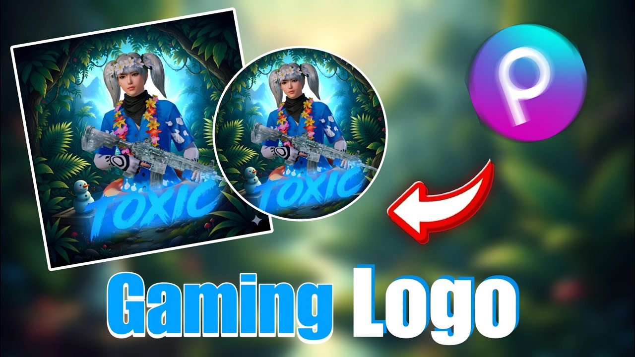 Trending gaming bgmi pubg logo making