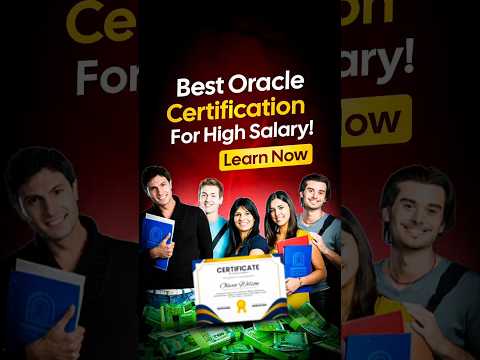 Want to Earn More in IT? Get Oracle Certified! | Best Oracle Certification For High Salary |