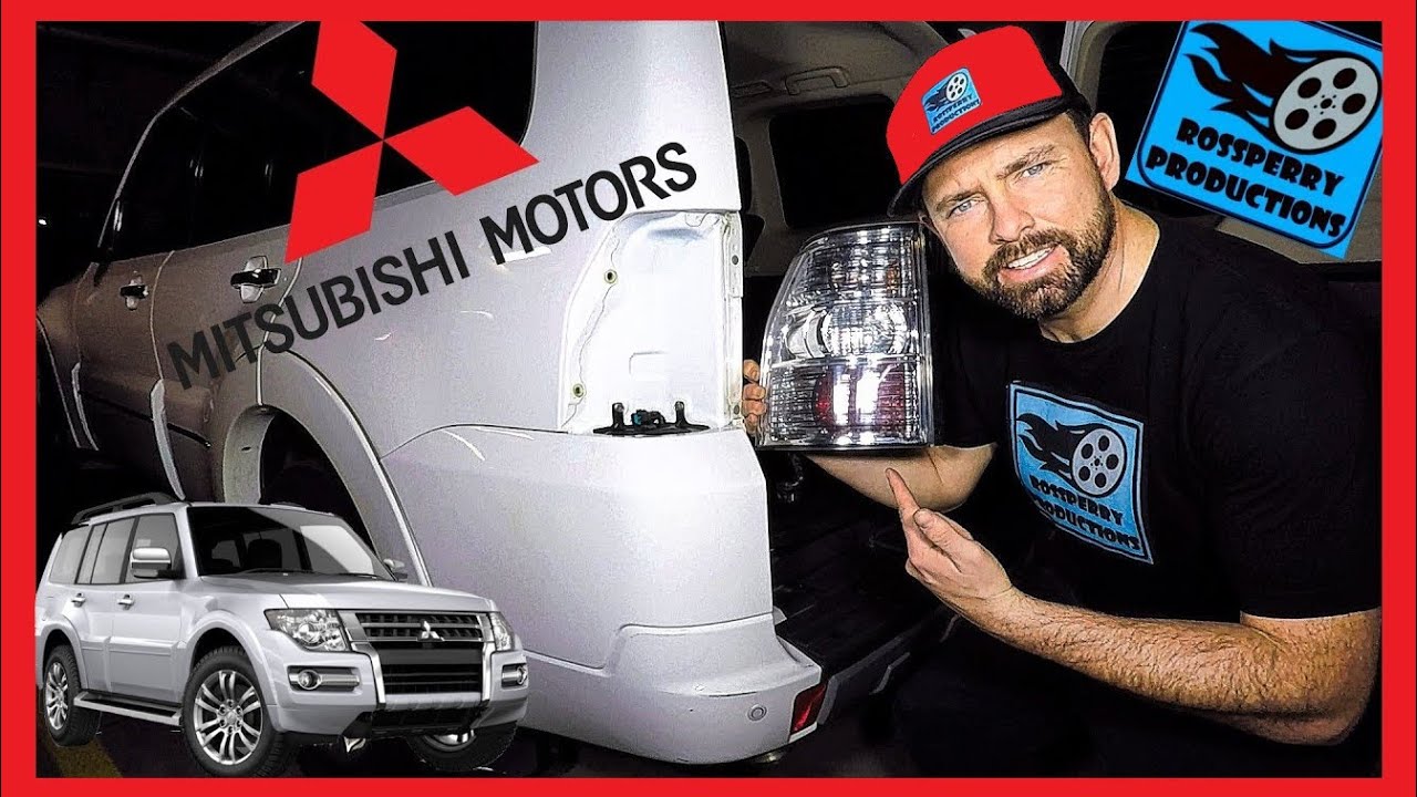 Mitsubishi Pajero Tail Light Bulb Cluster Removal & Replacement Tutorial (Shogun, Montero)