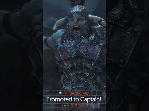 HE’S SO COOL! The Rare Judge Orc in LOTR Shadow of Mordor Rare Encounter #shadowofmordor #lotr