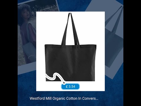 Westford Mill Organic Cotton In Conversion Maxi Bag for Life