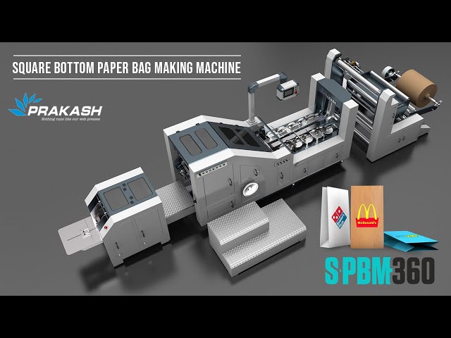Paper bag making machines - Paper Grocery Bag Making Machine ...