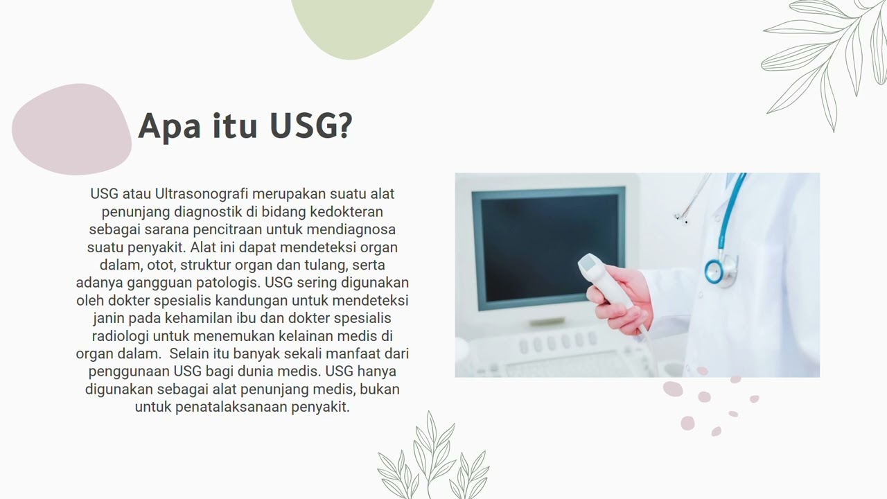 Presentasi PPT Prinsip Kerja USG