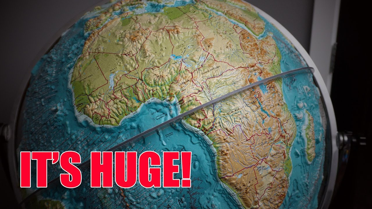 Real Size of Africa ... Depends on The Map?