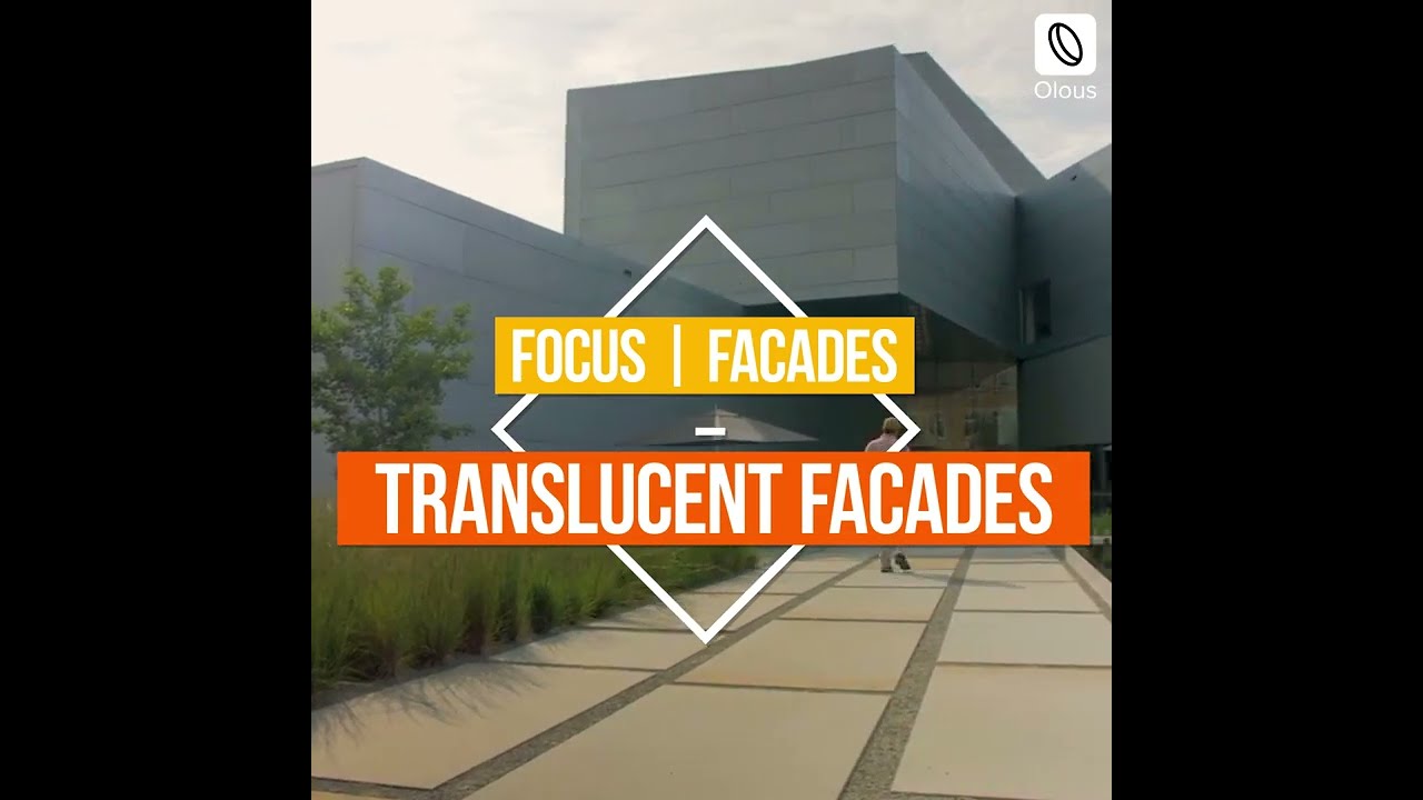 Translucent façades | Dry glazed systems | Frosted Glass Panels