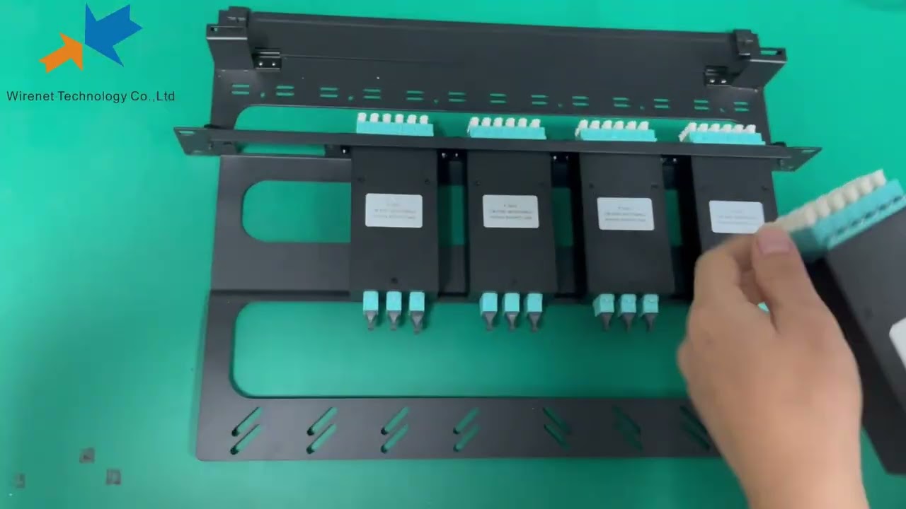 What is MTP MPO Fiber Optic Patch Panel (with MPO Cassette modules) For High density Data Center