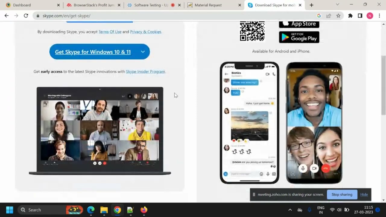 Compatibility testing. BrowserStack tool.