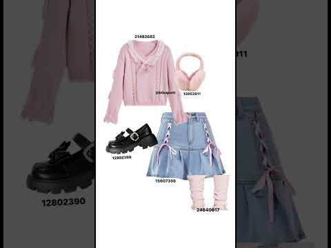 coquette outfits shein codes #coquette #shein #coquetteaesthetic #outfit