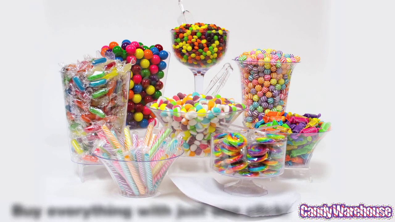 COLORFUL Rainbow Candy Buffet Kit